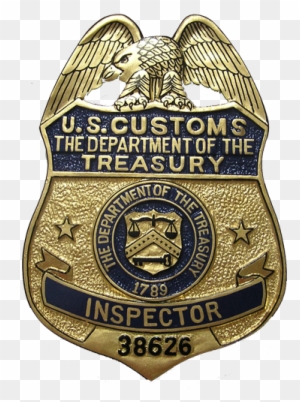 Badges - Us Customs Badge - Free Transparent PNG Clipart Images Download