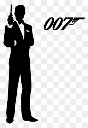 James Bond Gun Logo - Free Transparent PNG Clipart Images Download