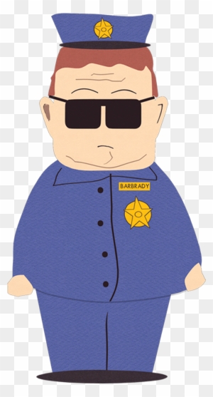 South Park Officer Barbrady - Free Transparent PNG Clipart Images Download