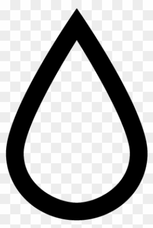 Free Water Drop Outline - White Water Drop Png - Free Transparent PNG ...