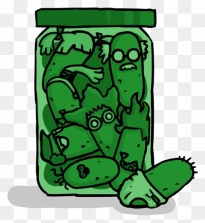 A Jar Of Pickles By Jimmyjamjemz - Comics - Free Transparent PNG ...