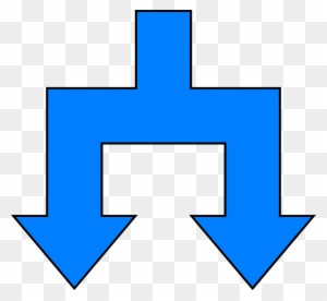 Graphics For Split Arrow Clip Art Graphics - Limited Liability Company ...