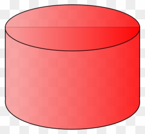 Red Cylinder Clip Art At Clker - Clipart Cylinder - Free Transparent ...