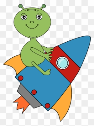 Rocket - Clipart - Aliens In Space Clipart - Free Transparent PNG ...