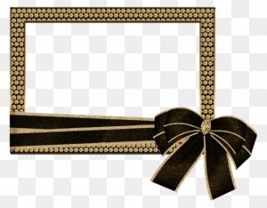 Journal - Frame With Bow - Free Transparent PNG Clipart Images Download