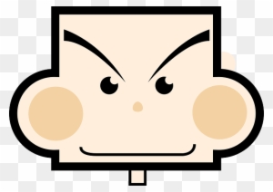 Rectangle Face Cartoon - Free Transparent PNG Clipart Images Download