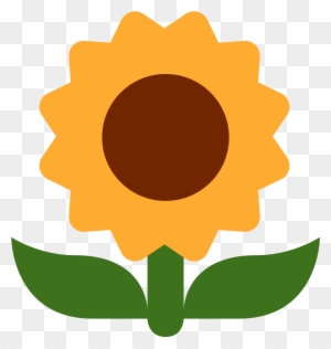 Twitter - Sunflower Emoji Png - Free Transparent PNG Clipart Images ...