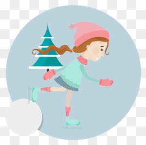 Downhilliceskate - Ice Skating - Free Transparent PNG Clipart Images ...