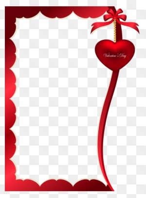 Valentines Day Border Clip Art, Transparent PNG Clipart Images Free ...