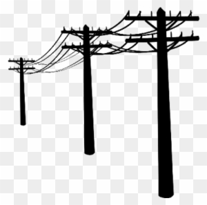 Telephone Clipart Telephone Line - Telephone Poles - Free Transparent ...