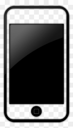 Black Cell Phone Icon