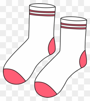 Pair Clipart Cute Sock - Pair Of Socks Cartoon - Free Transparent PNG ...