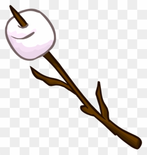 Marshmellow Clipart Transparent - Marshmallow On Toothpicks - Free ...