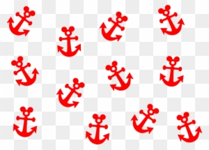 Red Anchor Clip Art Free Red Anchor Clip Art At Clker.com Vector