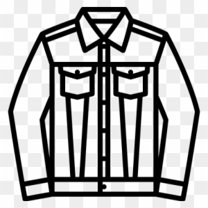 Denim Jacket Vector - Jean Jacket Icon - Free Transparent PNG Clipart ...