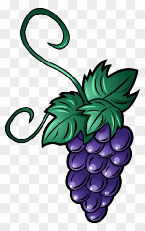 Kavaii Grape Chibi Food Clip Art - Cute Grapes Png - Free Transparent ...
