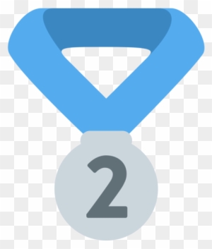 Twitter - 2nd Place Medal Emoji - Free Transparent PNG Clipart Images ...