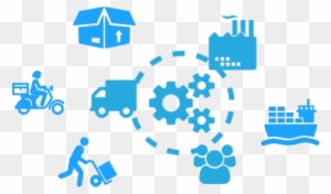 Scm Icon - Supply Chain Icon Black - Free Transparent PNG Clipart ...