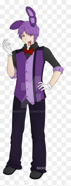 Fnaf Human Bonnie By Beckitty D8lh09n - Five Nights At Freddy's - Free ...