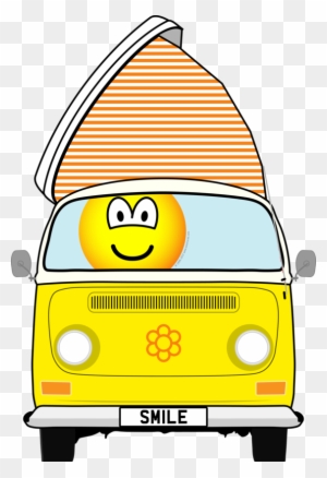 Campervan Emoticon - Campervan Emoji - Free Transparent PNG Clipart ...