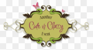 Another Cute And Classy Event Logo - Illustration - Free Transparent ...