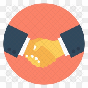 Two Hands Shaking - Handshake Icon - Free Transparent PNG Clipart ...
