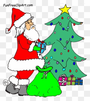 How To Draw A Christmas Tree With Presents Step By Step