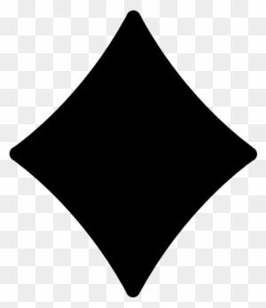 Diamond Symbol Free Icon - Black Diamond Shape Transparent - Free ...