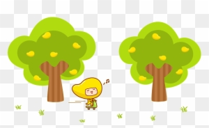 Mango Cartoon Wallpaper - Mango Trees Cartoon - Free Transparent PNG ...