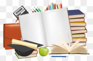 School Supplies Clip Art Back To School Graphics Stationery - School ...