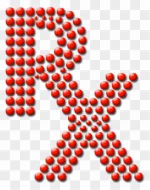 Rx Logo Symbol Red Dots - Disco Font - Free Transparent PNG Clipart ...