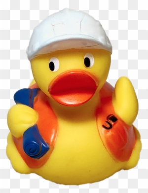 Contractor Rubber Duck - Duck - Free Transparent PNG Clipart Images ...