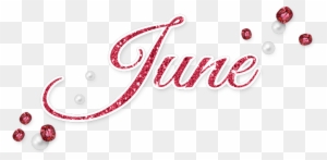 June Birthday Collection Now In Shop - Calligraphy - Free Transparent ...