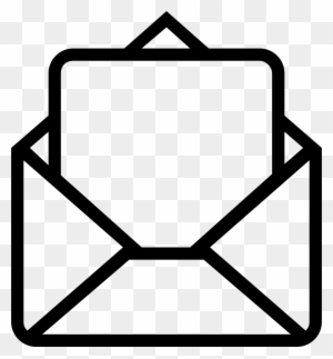 Mail Envelope Opened Outlined Interface Symbol Comments - Icon Surat ...