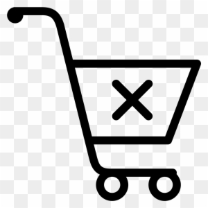 Empty Shopping Cart Icon - Free Transparent PNG Clipart Images Download