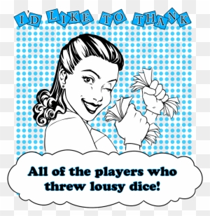 Bunco Invitations Clipart