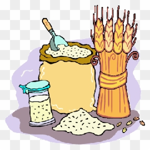 Emergency Food - Flour Drawing - Free Transparent PNG Clipart Images ...