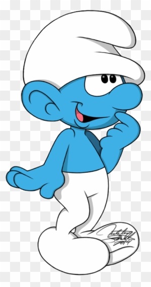 Smurfs Clipart Gullible - Confused Smurf - Free Transparent PNG Clipart ...