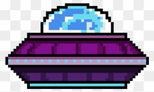 Ufo - Pixel Art Ufo - Free Transparent PNG Clipart Images Download