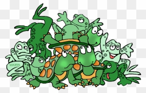 Reptiles And Amphibians Cartoon Set - Clip Art - Free Transparent PNG ...