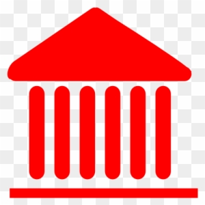 Institution Icon Red - Free Transparent PNG Clipart Images Download