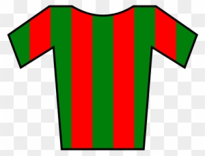 Soccer Jersey Green-red - Red And Green Jersey - Free Transparent PNG ...
