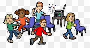 Musical Chairs Party Game Birthday Clip Art - Musical Chair Clip Art ...