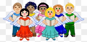 Choir Clip Art Children Singing Image - Choirs Of Angels Clipart - Free ...