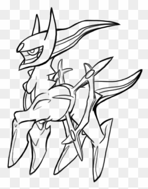 Chibi Arceus Lineart By Mf99k On Deviantart - Arceus Line Art - Free ...