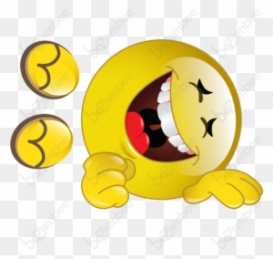 Rolling On The Floor Laughing Animated Emoticon