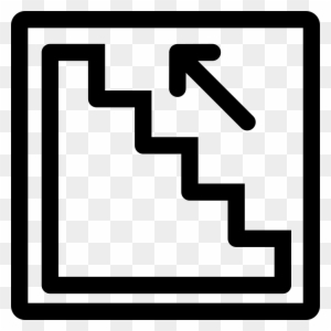 Up Stairs Square Signal Vector - Stairs Warning Sign - Free Transparent ...