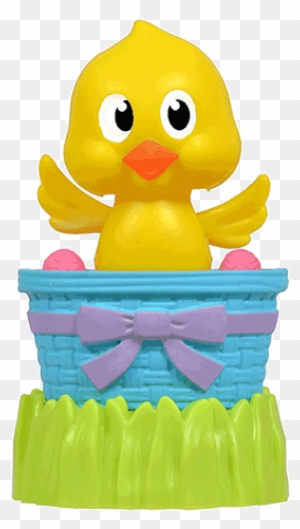 Plastic Solar-powered Dancing Chicks In Easter Baskets, - Easter Chick ...