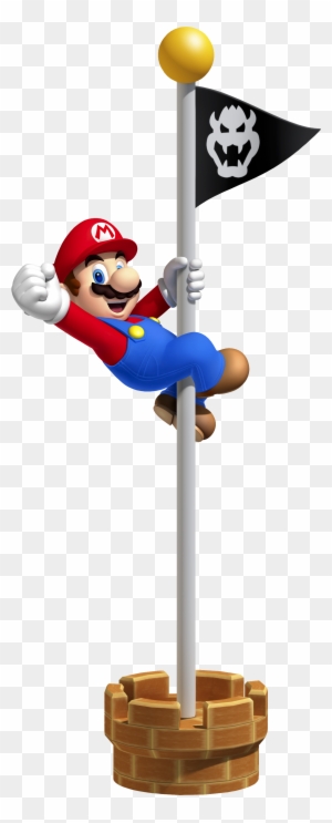 Goal Pole - Super Mario Goal - Free Transparent PNG Clipart Images Download