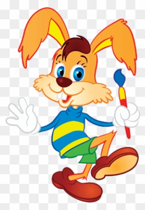 Yellow Bunny Silhouette Clip Art - Yellow Rabbit Clipart - Free ...